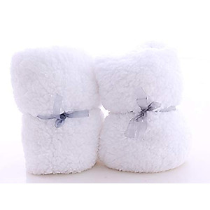 Spotted Play 2 Pack Sherpa Baby Swaddle Blanket - Ultra Soft Plush for Infants 0-6 Months | Receiving Swaddling Wrap - Ideal Newborn Registry and Toddler Boy Accessories | Nursery Blankets - White