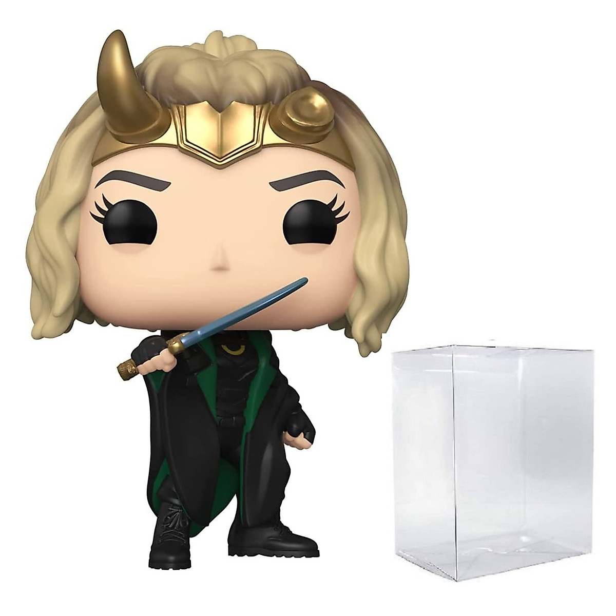 Funko Pop! Marvel: Loki - Sylvie (Bundled with Ecotek Pop Protector)