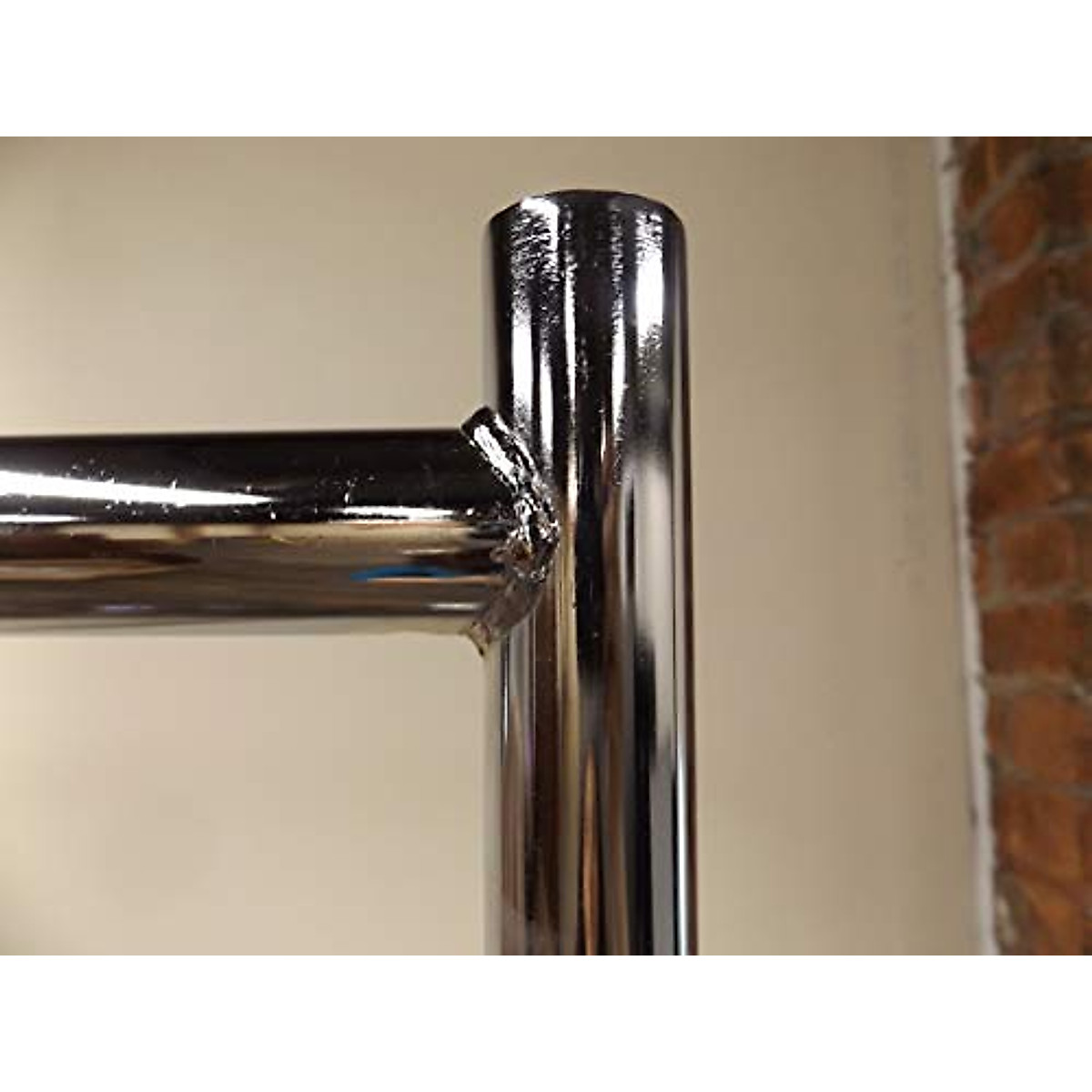 NAHANCO R504 Commercial Grade Rolling Clothing Garment Rack, Chrome (1 Each)