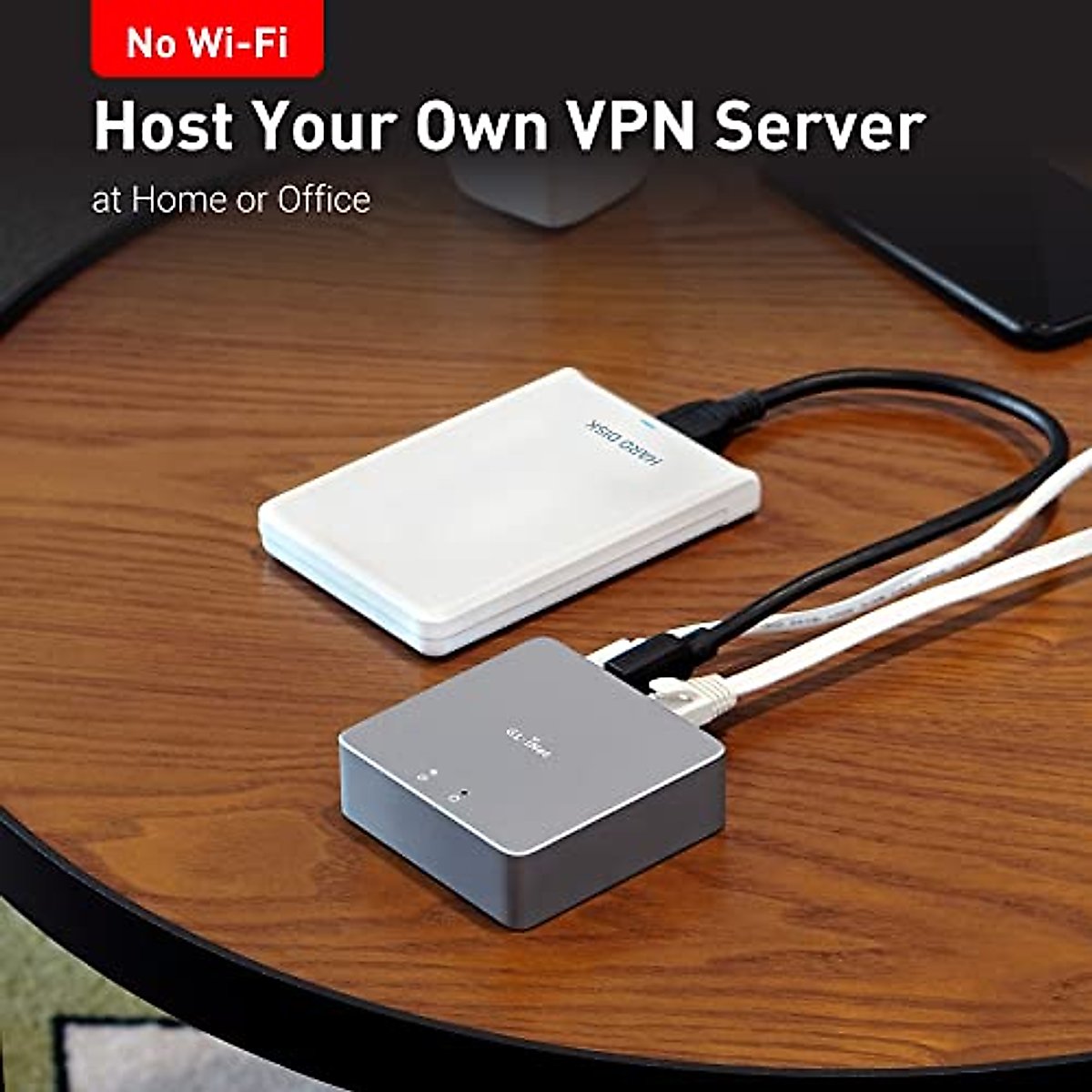 GL.iNet MT2500A (Brume 2) Mini VPN Security Gateway for Home Office and Remote Work-VPN Server&Client for Home and Office, VPN Cascading, Internet Security, 2.5G WAN, *NO Wi-Fi* (Aluminium Alloy Case)
