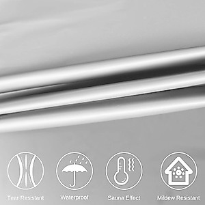 MulYeeh Weight Loss Sweat Suit Heavy Duty Full-Zip Sauna Suit Fitness Exercise Gym Top Pant with Hood for Men Women