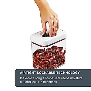 Zyliss Twist & Seal 3.6L Container, 4 litre, Clear/White