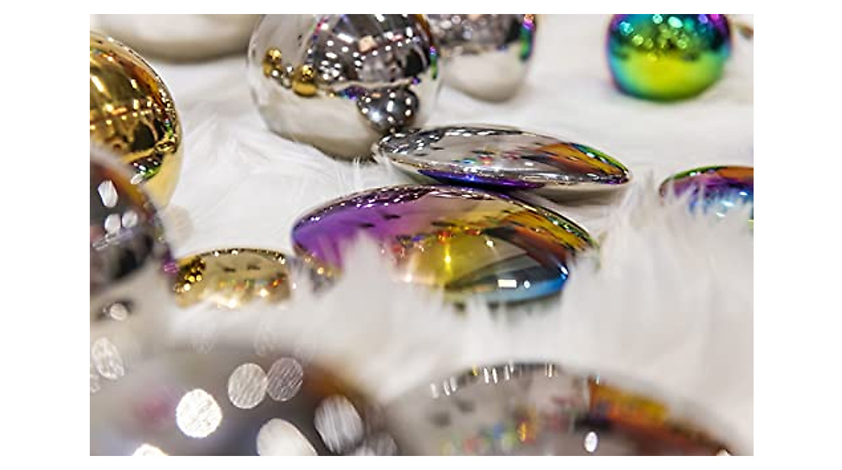 TickiT Sensory Reflective Buttons - Colorful Stacking Toy