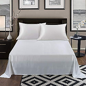 ALASKA BEAR Silk Pillowcase for Hair and Skin, Grade 6A 100% Mulberry Silk Pillow Cases Queen Size for Bliss Beauty Cool Sleep and Reduce Acne Better than Cheap Satin, Scrunchy Gift Set, Natural Ivory White