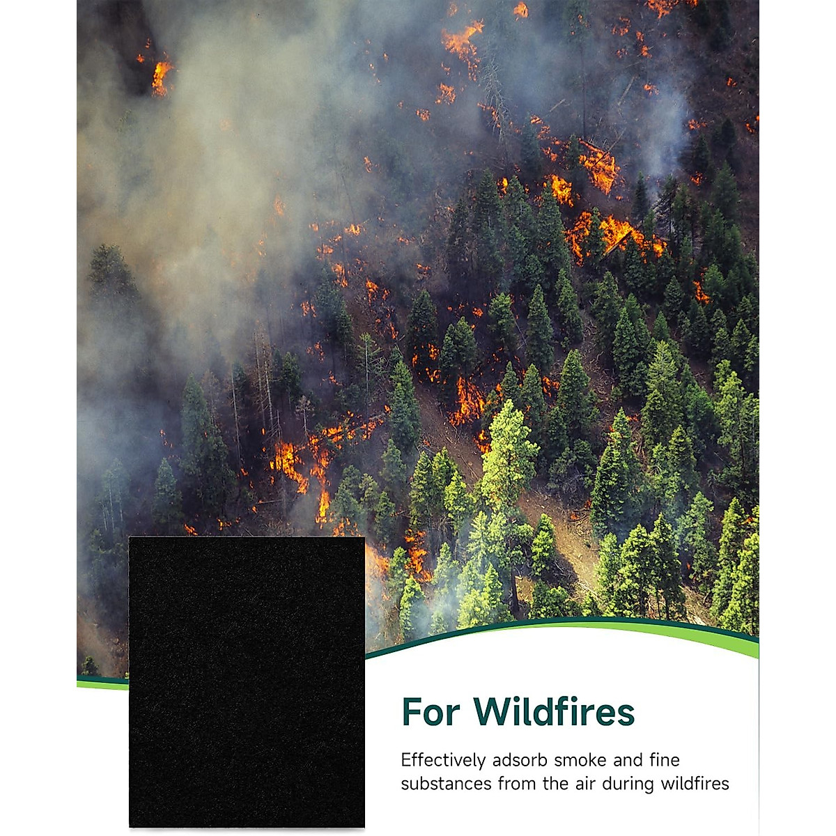 6-Pack Prefilter A for Honeywell HPA300 Series Air Purifiers, HRF-A300 Carbon Pre Filter, Thickened to 1/4 Inch