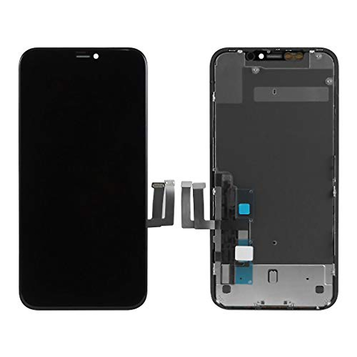 Ace Tech Cellular LCD Screen Replacement Compatible with iPhone 11 6.1 inch (Model A2111, A2223, A2221) 3D Touch Screen Display Digitizer Frame Assembly Repair Kit with Repair Tools