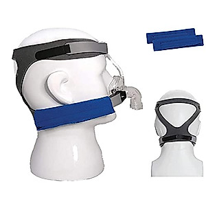 BALIBETOV CPAP Supplies - Universal Cpap Headgear Strap Replacement and cpap Strap Covers for Resmed Cpap Supplies and Various Cpap Mask - Ultralight Soft and Breathable (Mask Not Included) - (Gray)