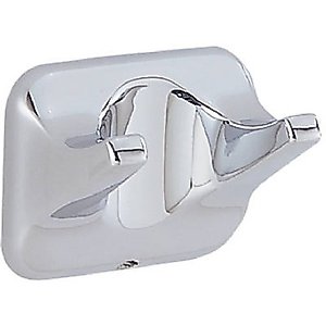 Franklin Brass D2402PC Futura, Bath Hardware Accessory, Double Robe Hook