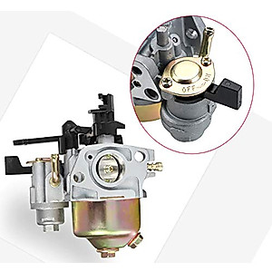 Gx160 Carburetor for Honda GX120 GX160 GX200 5.5HP 6.5 HP Small Engine carb Replaces# 16100-ZH8-W61，include Air Filter Housing with air Filter Assembly - By LEIMO