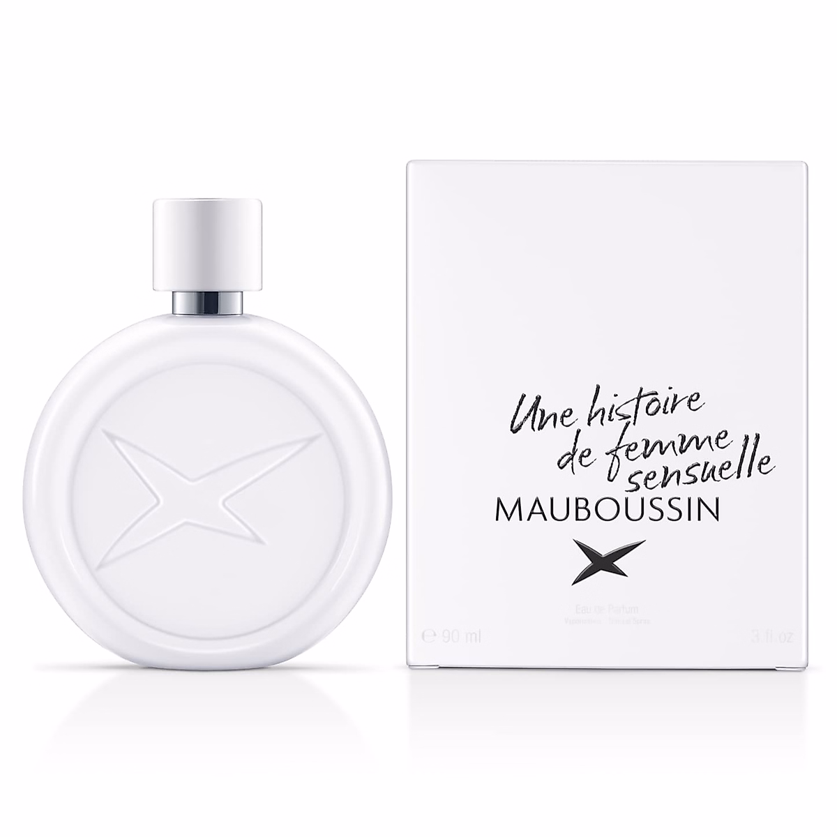 Mauboussin - Une Histoire de Femme Sensuelle 90ml (3 Fl Oz) - Eau de Parfum for Women - Floral, Musky & Gourmand Scents