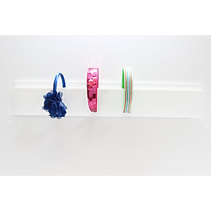 The Ultimate Headband Holder - Acrylic Hairband and Ear Display Organizer