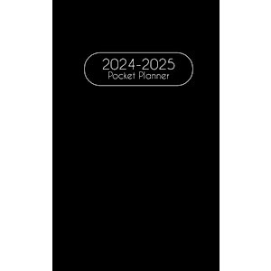 pocket planner 2024-2025: 2 year Pocket Calendar January 2024 to December 2025