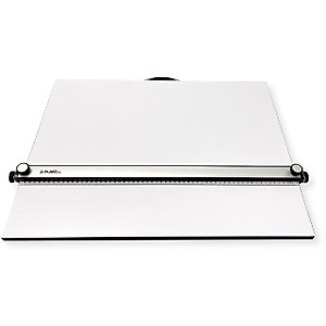 Proartek Drafting PK00019 Model PXB42 Portable Drafting Drawing Board 30" x 42"; PXB Series; Adjustable Aluminum Parallel Straightedge; Carry Handle; Architecture Tool for Students and Professionals