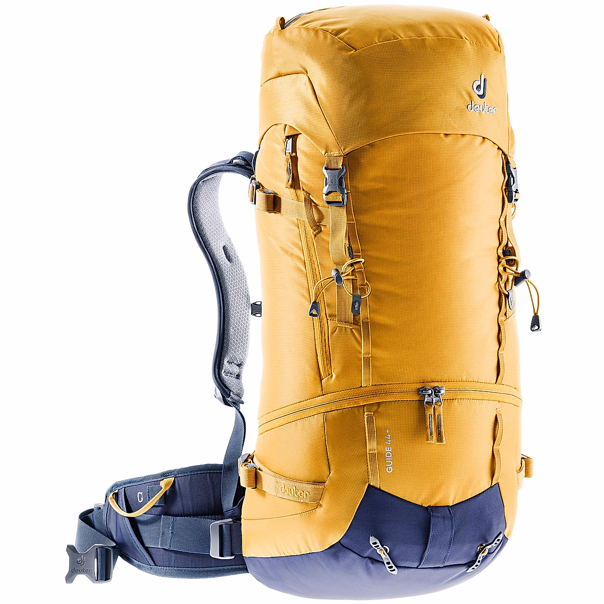 Deuter Guide 44+ - Robust and Functional Alpine Backpack for Mountain Climbing, Ski Tours and Expeditions