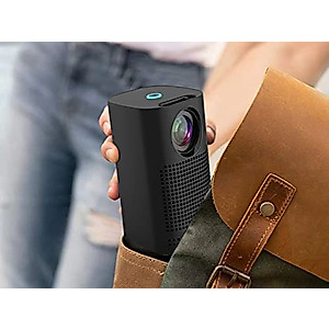 Mini Projector, Portable Video-Projector,5000 Lumen Projector,Multimedia Home Theater Movie Projector,Compatible w Full HD 1080P HDMI,VGA,USB,AV,Laptop,Smartphone for Movie,Party,Outdoor Entertainment