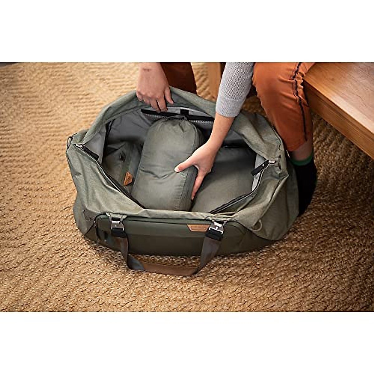 Peak Design Packing Cube Small for Quick and Efficient packing (Sage)