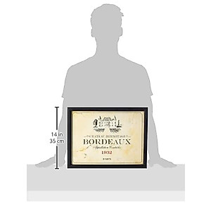 Pimpernel Vin De France Lap Tray, Black