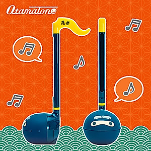 Otamatone Classic Ninja [Officially Licensed] Japanese Character Electronic Musical Instrument Portable Synthesizer from Japan Maywa Denki for Children Kids and Adults Gift