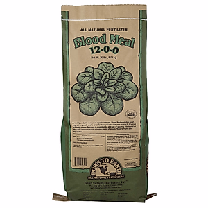 Down To Earth Blood Meal Fertilizer Mix 12-0-0, 20 lb