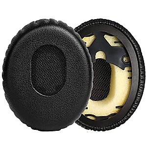 JULONGCR QC3 Replacement Pads Quietcomfort 3 Earpads Ear Pads Cushion Kit Parts Accessories Compatible with Bose Quietcomfort 3 Headphones.