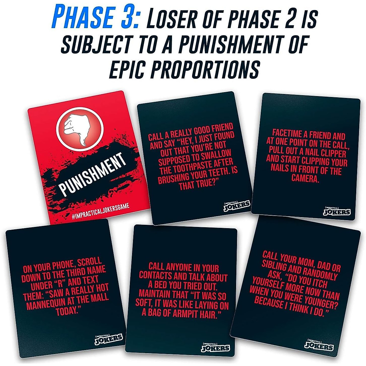 Wilder Games Impractical Jokers: The Game - Box of Challenges (17+)