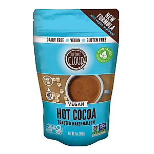 Dairy-Free Instant Hot Cocoa Mix with Vegan Marshmallows - Creamy, Natural Colorado Cocoa