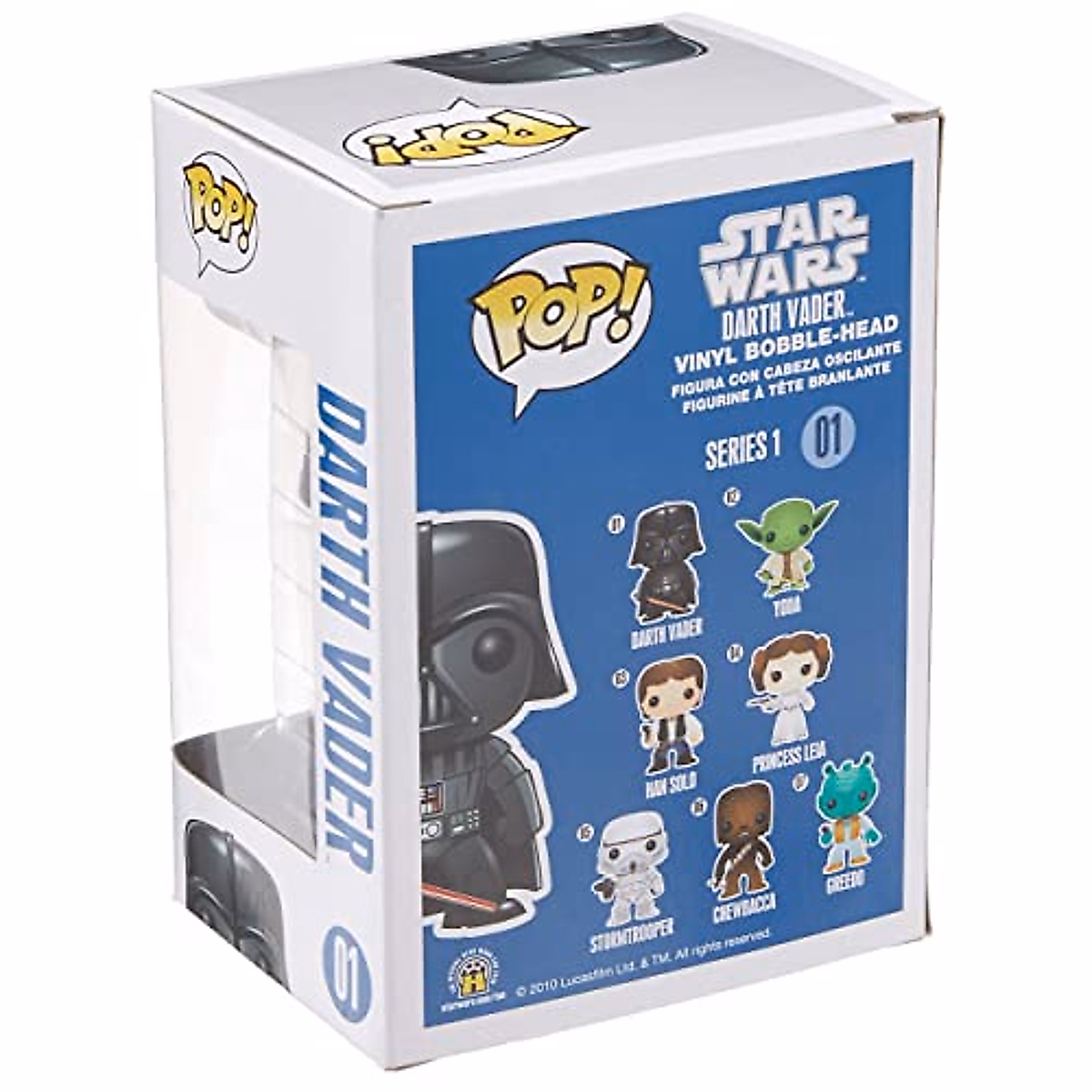 POP: Star Wars Darth Vader Bobble Head Vinyl Figure