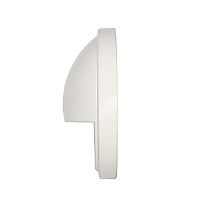 GKOLED Landscape Deck Light, Low Voltage 12V AC/DC Outdoor Patio Lighting, LED 2W Step Light, Die-Casting Aluminium with White Powder Appearance, 6 Pack