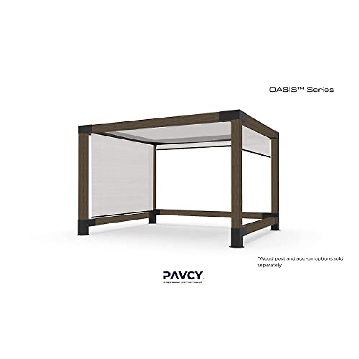 GMINO™ Base 4 Outdoor Framing Module | 4x4 Post Base | Pergola Fence Kit - 2 Per Pack