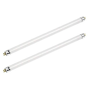 Bluex Bulbs (Pack of 2 F8T5/DL 8W T5 12" Daylight White 6500k Fluorescent Light Bulb 20,000hr