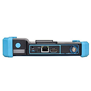 EVERSECU CCTV IP Camera Tester Monitor, 8MP AHD CVI TVI CVBS IP Camera Test 4K HD Display Video Monitor 5inch IPS Touch Screen IPC Tester Support POE PTZ WiFi RS485 HDMI & VGA Input DC12V Output