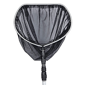 TetraPond Telescoping Pond Net, 14-Inch Diameter Ring,Black/Silver