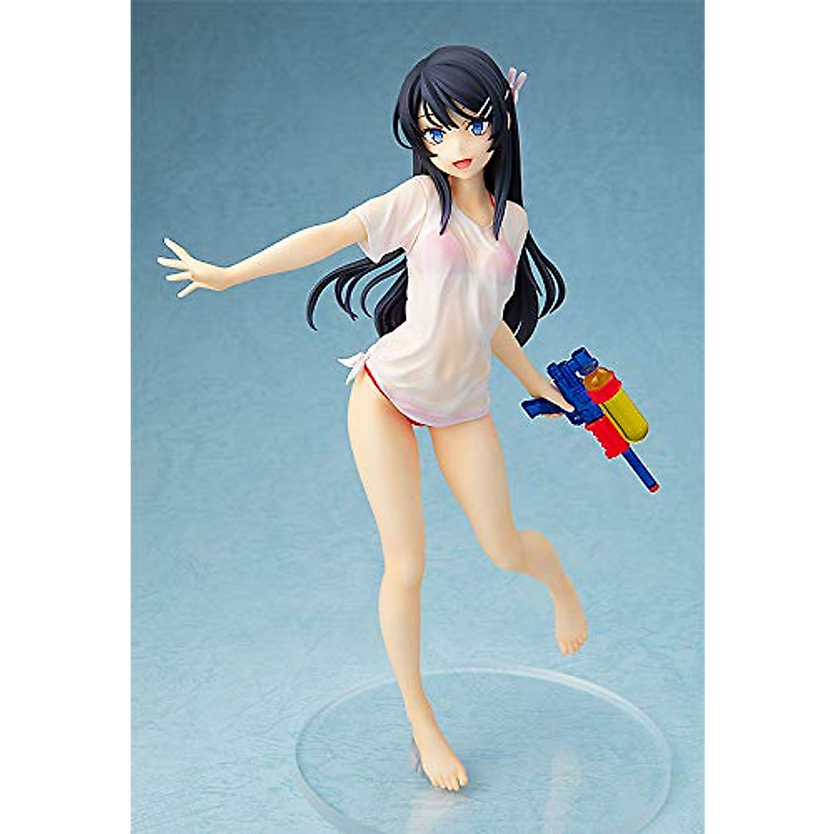 Chara-Ani Rascal Does Not Dream of Bunny Girl Senpai: Mai Sakurajima (Water Gun Date Ver.) 1:7 Scale PVC Figure