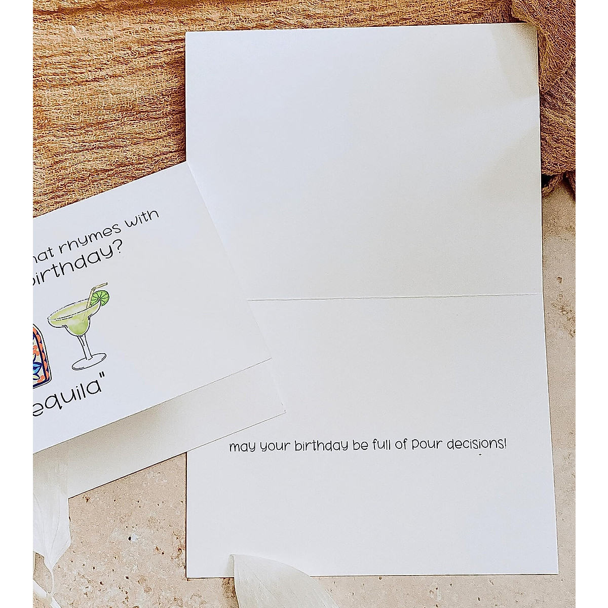 Funny Happy Birthday Card For Men & Women. Punny Joke Alcohol Birthday Card. Liquor, Tequila, Margarita Birthday Card For Drinkers. Best Friend Birthday Card. Day Drinking Birthday Card.