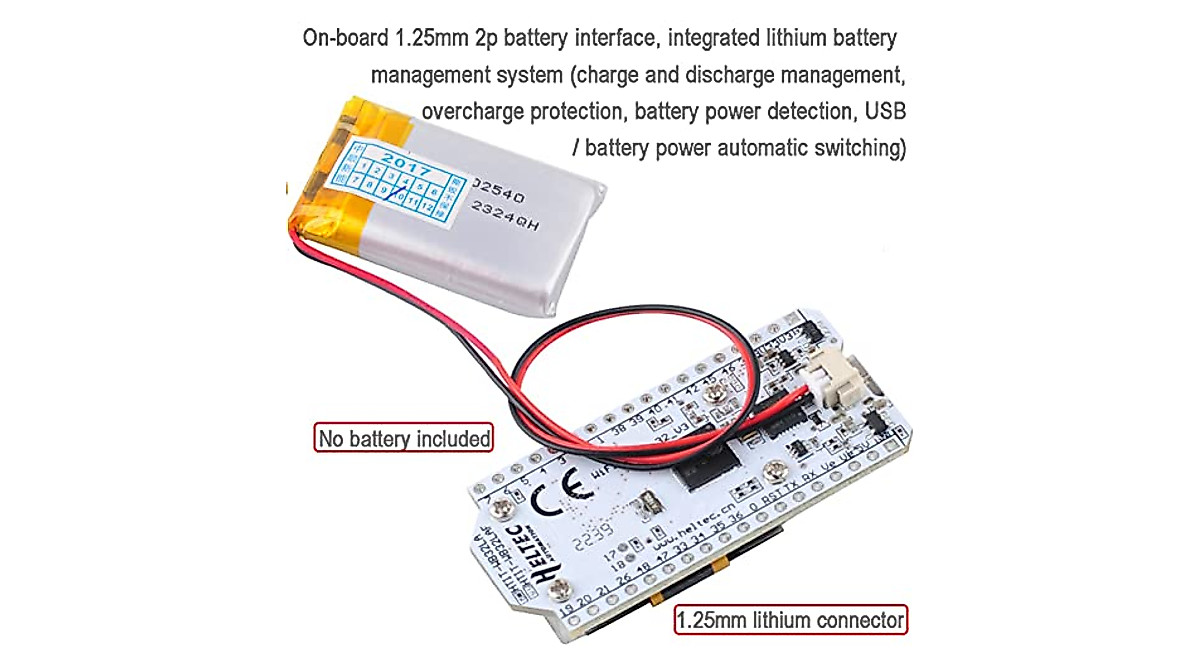 DIYmalls 915MHz LoRa ESP32 V3 Board Pack of 2