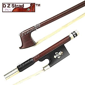D Z Strad Model 220 Violin with Dominant strings, bow, case, rosin and shoulder rest - Open Clear Tone (4/4 - Size)
