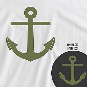 Siser EasyWeed Heat Transfer Vinyl 11.8" x 2FT Roll - Compatible with Siser Romeo/Juliet & Other Professional or Craft Cutters - Layerable - CPSIA Certified (Green Olive - HEX #5E6738)