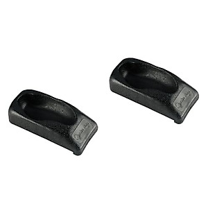 HOLIDYOYO 2pcs Oyster Seat Oyster Shucking Oyster Trays Seafood Shucking Clamp Oyster Stand Holder Shucker Tool Kitchen Utensils Holder Oyster Knife Shucker Oyster Opener Clamp Pan Black Pvc