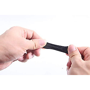 Mobile Game Controller Finger Sleeve Sets [6 PCs],Anti-Sweat Breathable Touchscreen Finger Sleeve for Mobile Phone Games for PUBG/Mobile Legends/Knives Out(Black Red)