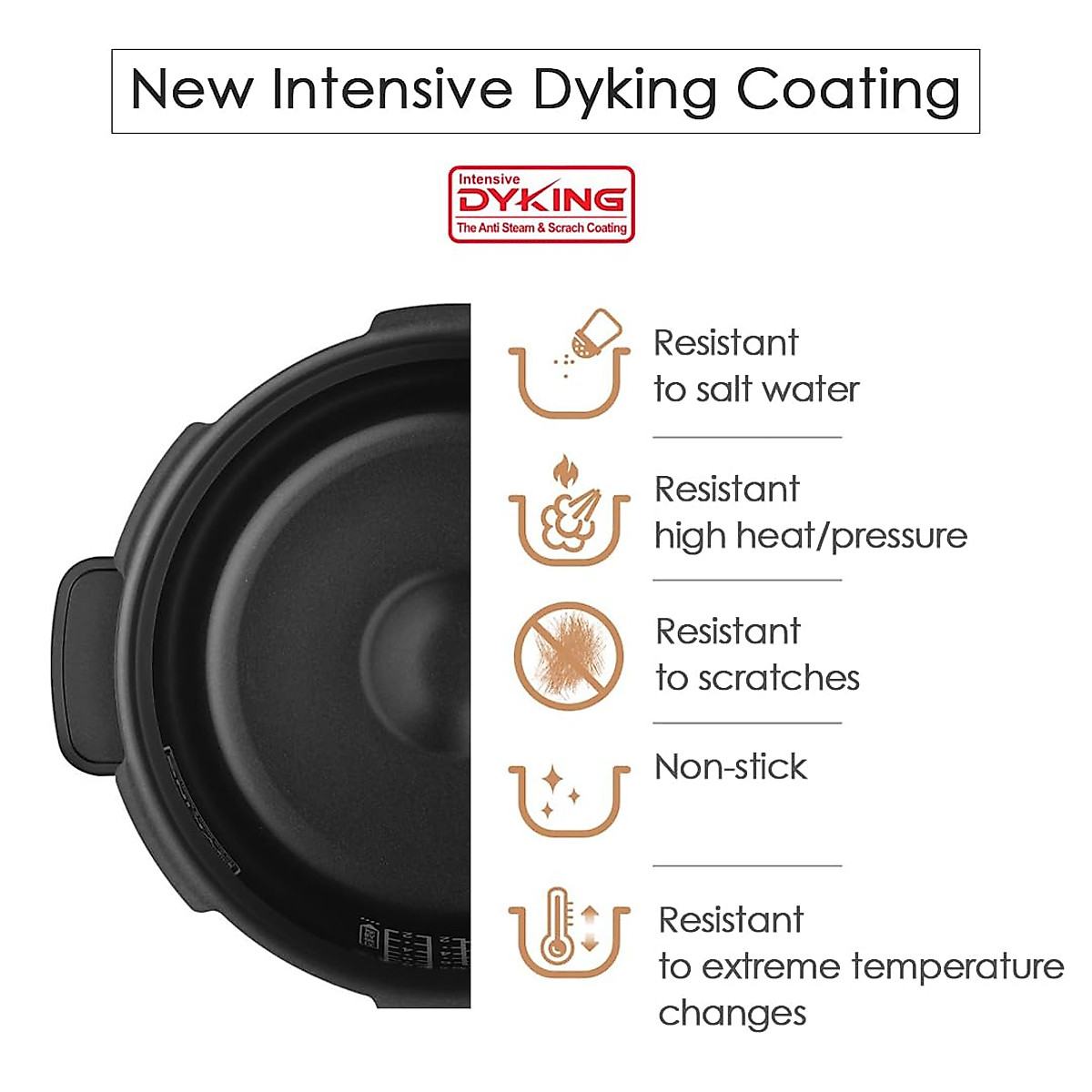 CUCHEN CJS-FD0604RVUS | Heating Pressure Rice Cooker 6 Cup (Uncooked) | Smart Jog Dial | Auto Steam Clean | Voice Guide | Made in Korea | Black/Dark Silver