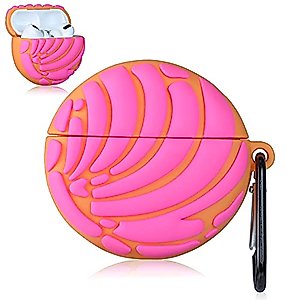 Lupct Fashion Case for AirPod Pro 2019/Pro 2 Gen 2022 Cover Cases Cute Funny Luxury Cool Design for Men Boys Teen Girls Women Fun Unique Character 3D Trendy for AirPods Pro Air Pods Pro(Pink Concha)