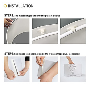 Howilath Tie-dye Rainbow Abstract Lampshade Diameter,European Retro Lamp Shade for Table Lamp Lightshade Drum Lampshade Bed Lamp Cover