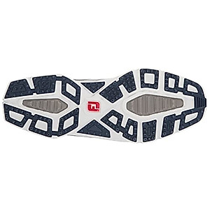 FootJoy Men's Pro|sl Sport Golf Shoe, White/Blue Fog, 10