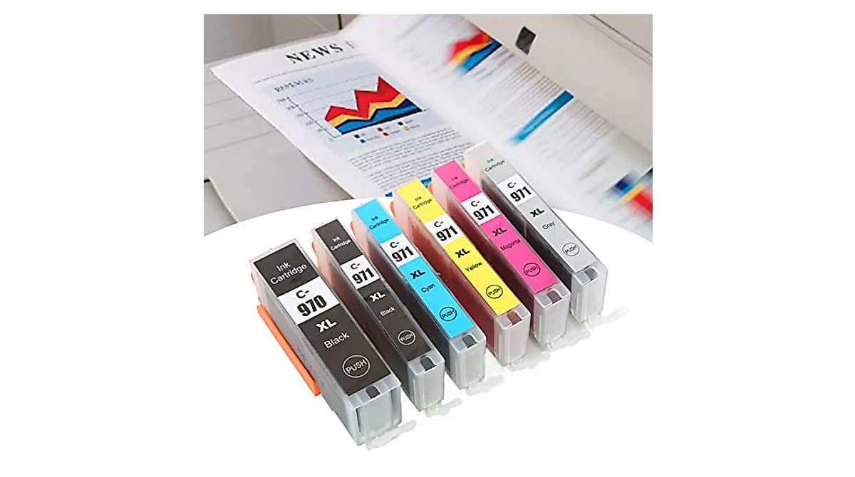 Hilitand Multi Colors Ink Cartridge for Photos & Documents