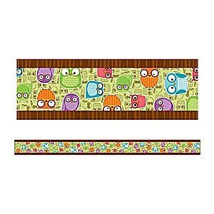 Carson Dellosa Owls Borders (108099)