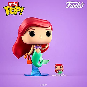 Funko Bitty Pop! Disney Princess Mini Collectible Toys 4-Pack - Peasant Belle, Pocahontas, Jasmine & Mystery Chase Figure (Styles May Vary)