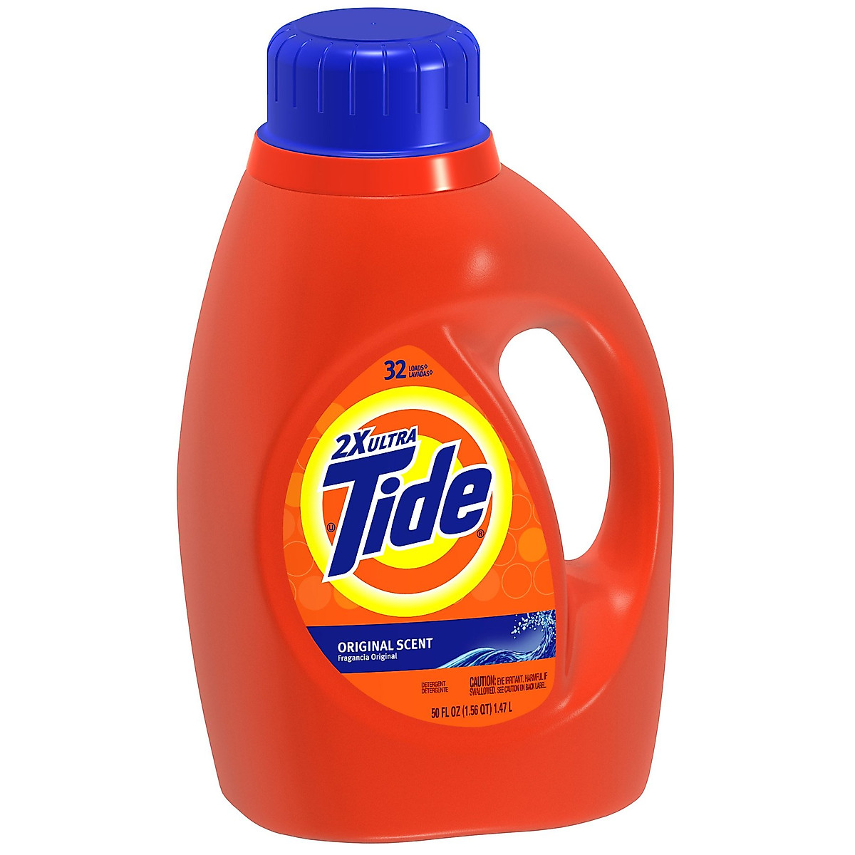 Tide Original Scent Liquid Laundry Detergent, 32 loads, 50 fl oz (Packaging May Vary)