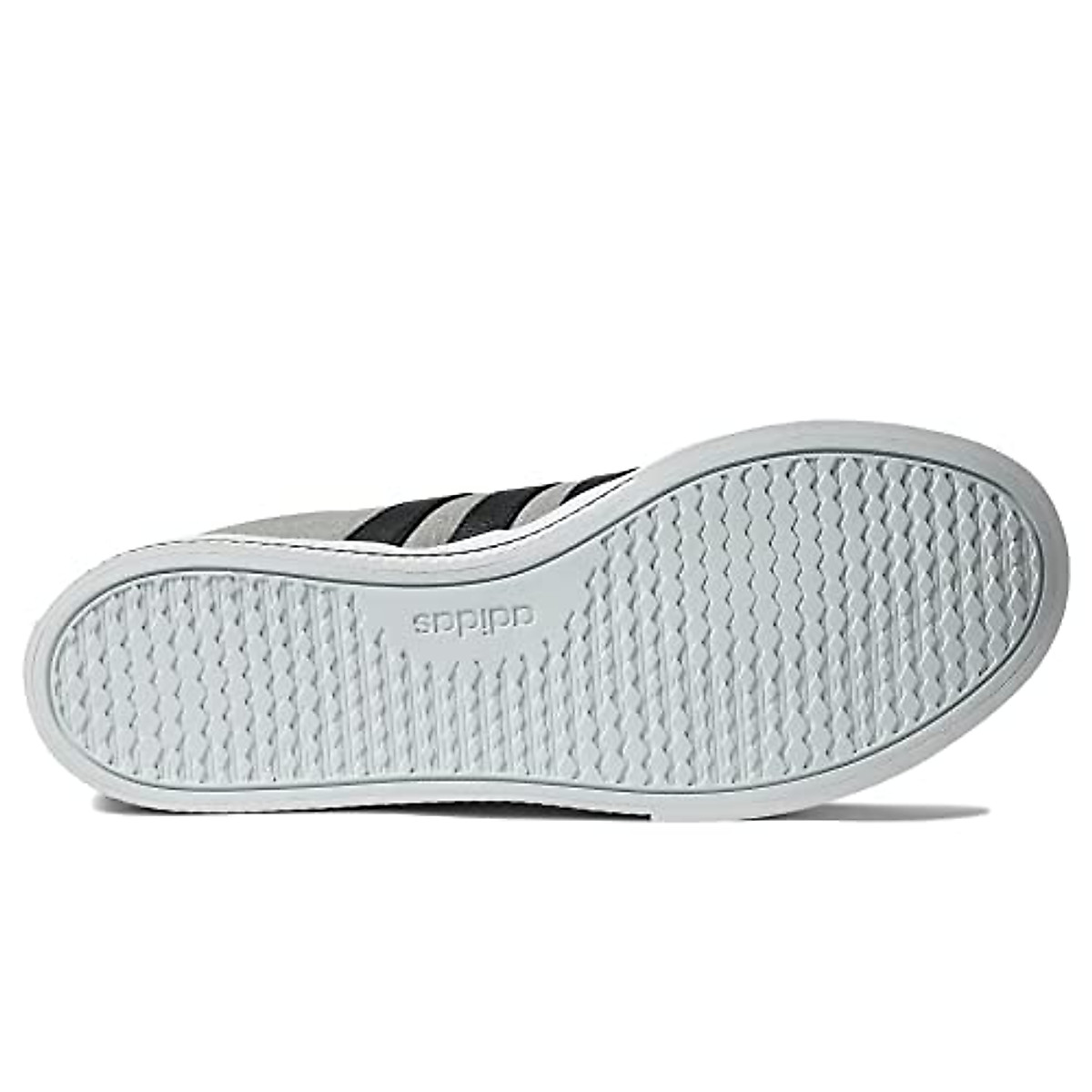 adidas Men's Daily 3.0 Skate Shoe, Dove Grey/Core Black/Cloud White, 9.5