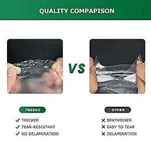 FRESKO Vacuum Sealer Bags 150 Count, Seal a Meal Vac Bag Sealer Machines, 50 of Each Size 50 Pint 6"X10",50 Quart 8"X12"and 50 Gallon11"X16" BPA Free, Heavy Bag, Great for Sous Vide Bag Meal Prep