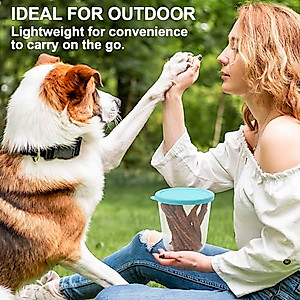 LUVCOSY 4 Pack Dog Treat Container with Silicone Lids, 32 OZ Dog Food Storage Container, BPA-Free Pet Treats Storage Organizer for Dog and Cat, Airtight Treats Canister for Dog Cookie, Pet Snacks